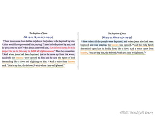 John the Baptist preaches in Luke 3 and Matthew 3 | PPTX