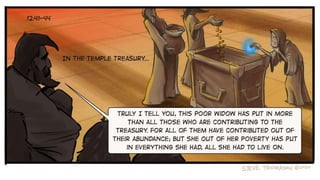 A Cartoonist's Guide to Mark 12:28-44 | PPTX