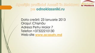 Acasa tv | PPT