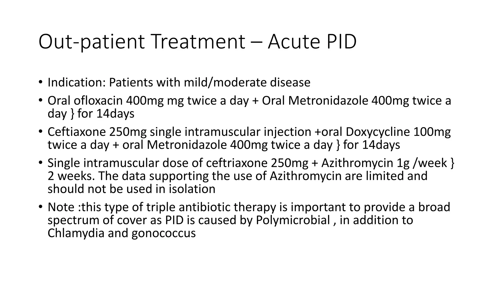 A case of acute Pelvic Inflammatory Disease (PID) | PPTX