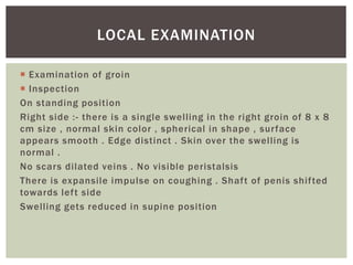 A case of bilateral hernia | PPTX