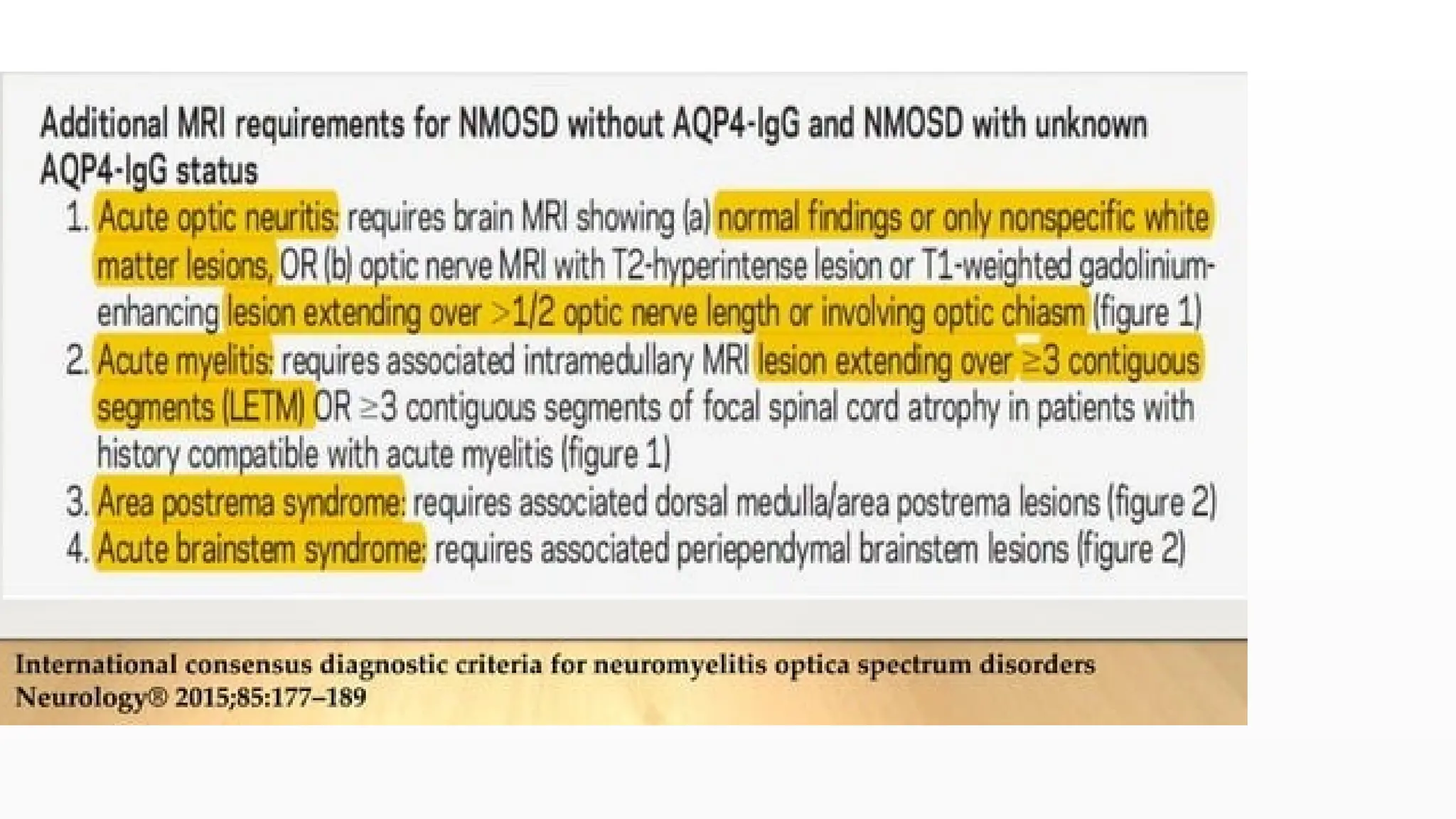 A case of brainstem syndrome, a case of nmo | PPTX