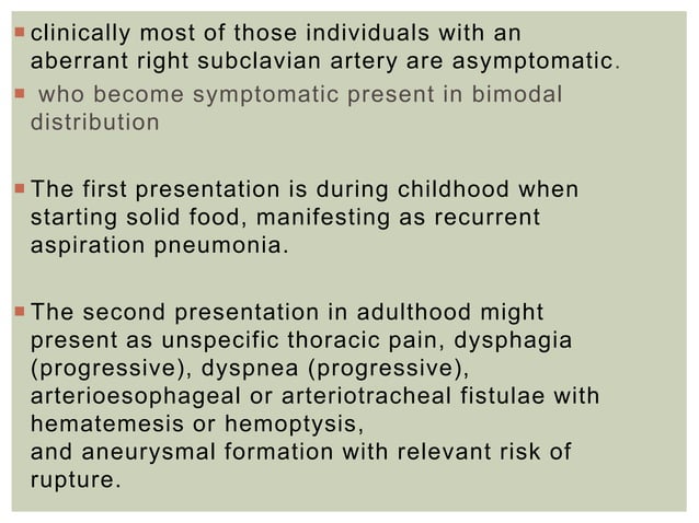 A case of dysphagia lusoria | PPTX
