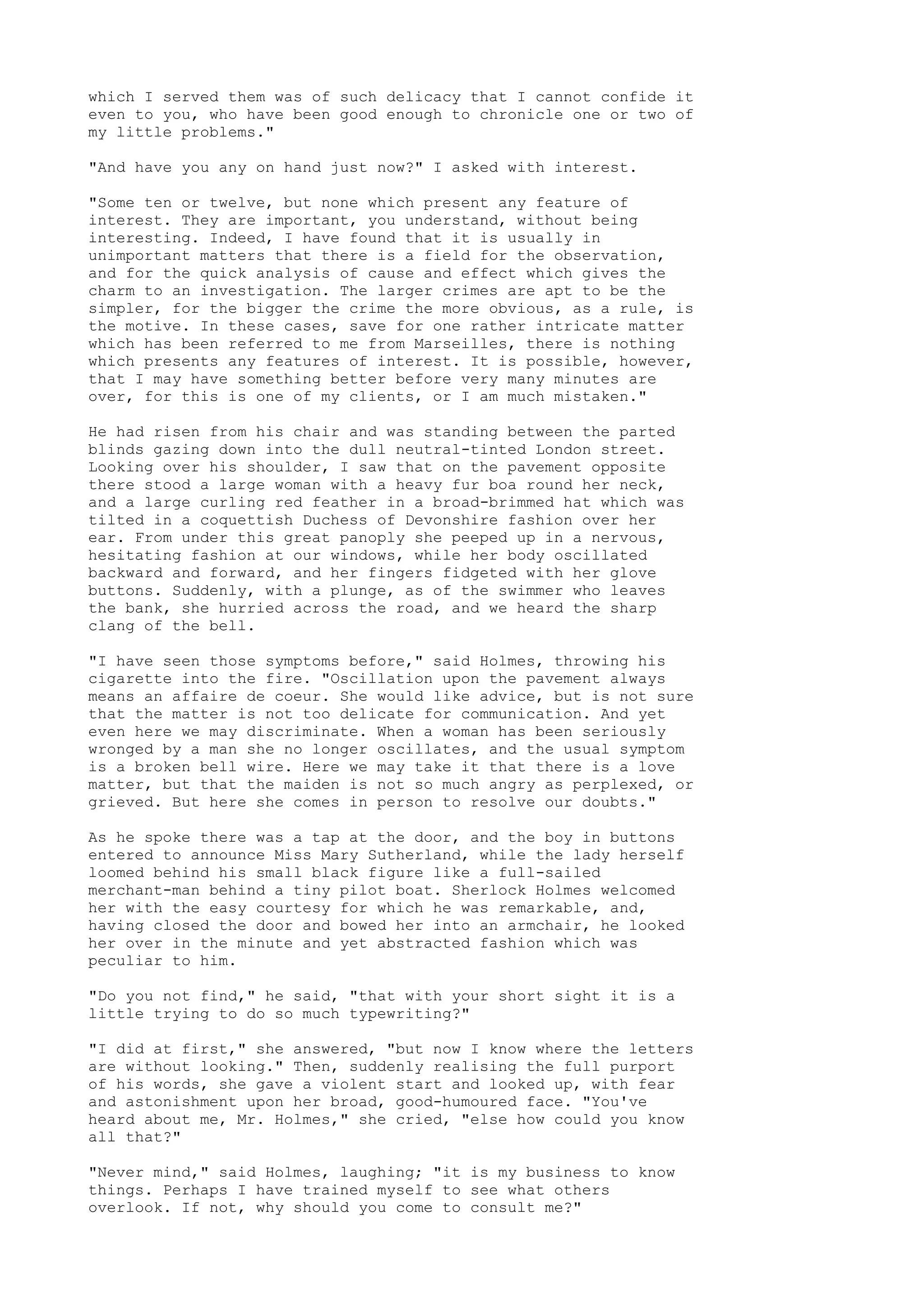 A case of identity | TXT
