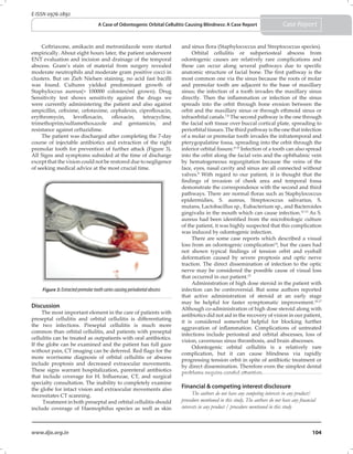 A case of odontogenic orbital cellulitis causing blindness in young ...