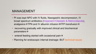 A case of recurrent acute pancreatitis with walled off necrosis ...