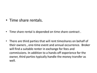 A case of time share industry | PPTX | Vacation Properties | Real Estate