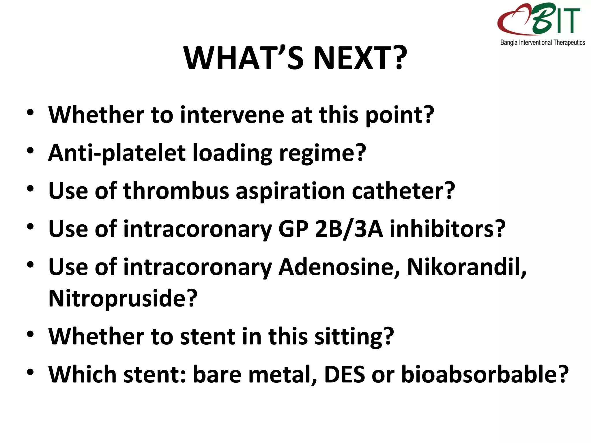 A case of typical stemi in indian scenario | PPT