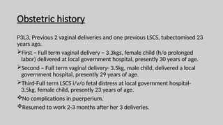 A Case on Uterovaginal Prolapse; CASE ON STAGE 3 UV PROLAPSE | PPT