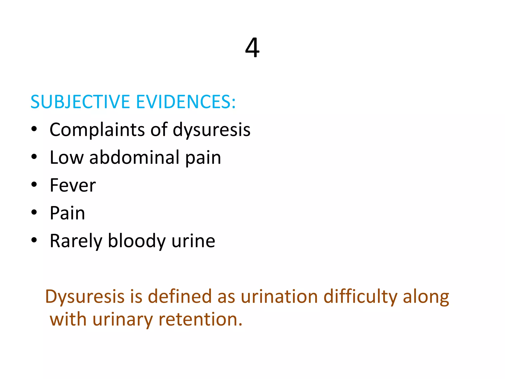 A case presentation on cystitis | PPTX