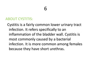 A case presentation on cystitis | PPTX | Digestive Disorders | Diseases ...