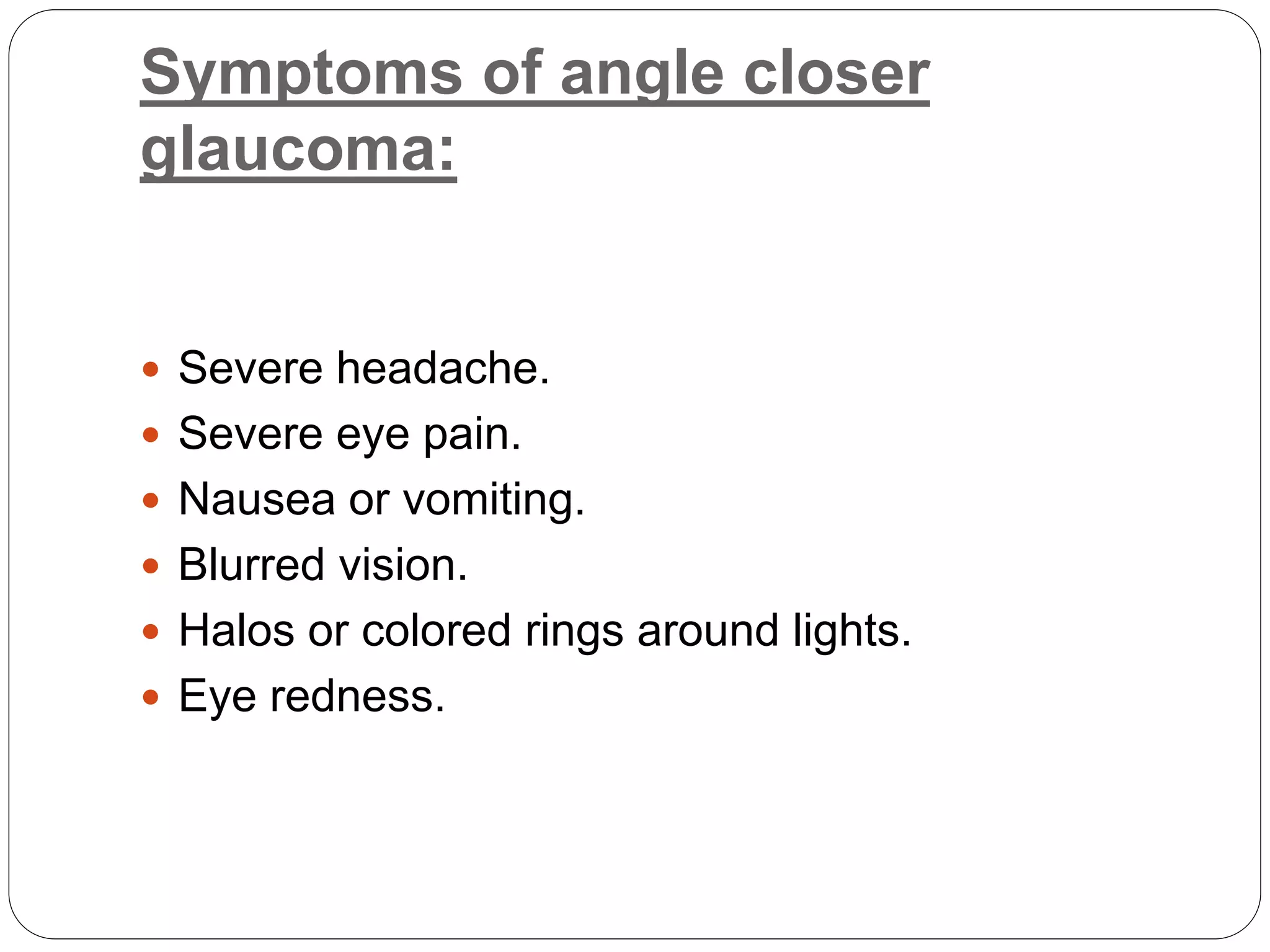 A case presentation on GLAUCOMA..pptx