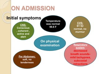 A case presentation on pneumonia | PPTX