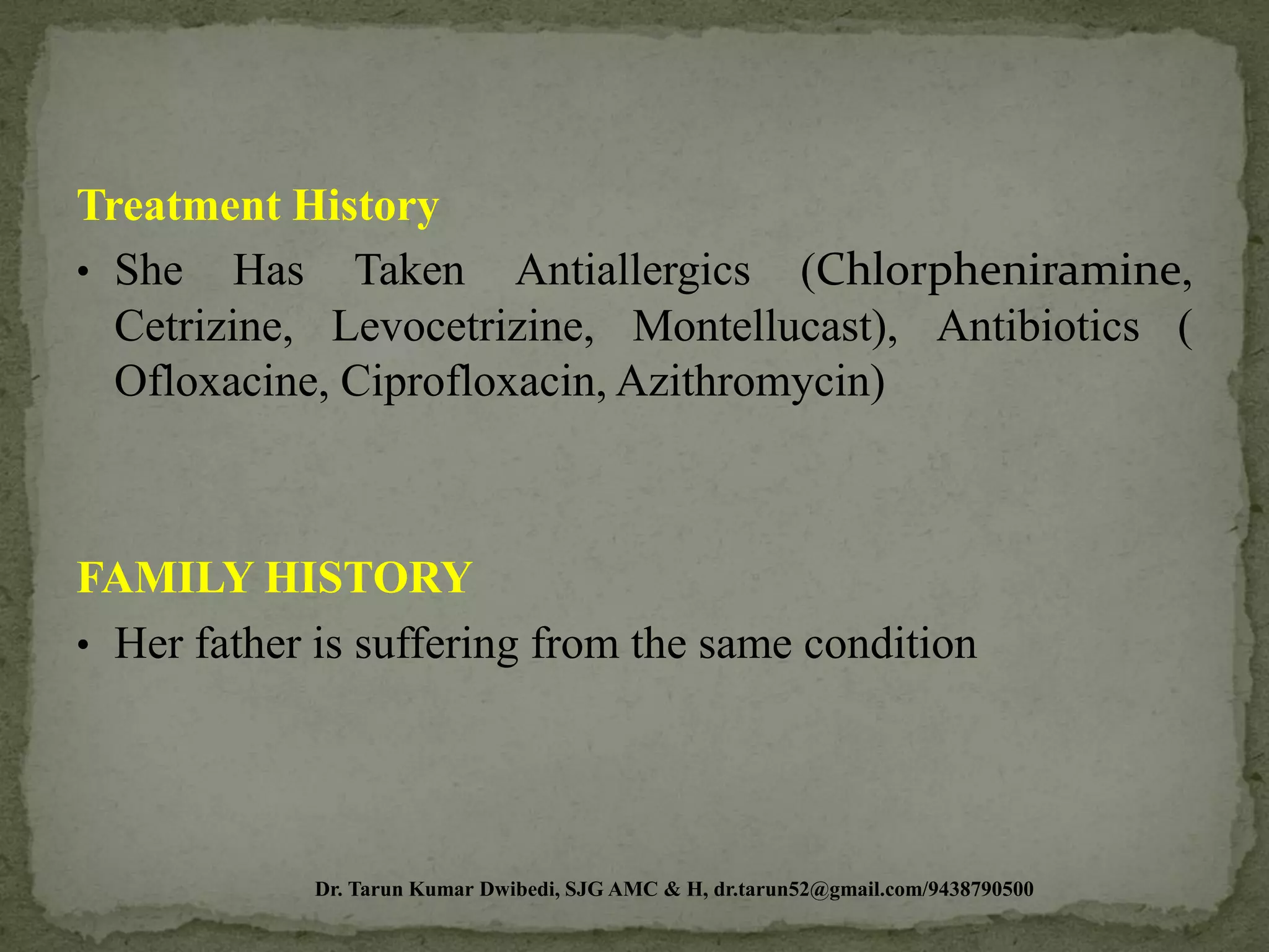 A case report -- Apeenasa/ Atrophic rhinitis-Shdabindu Taila Nasya ...