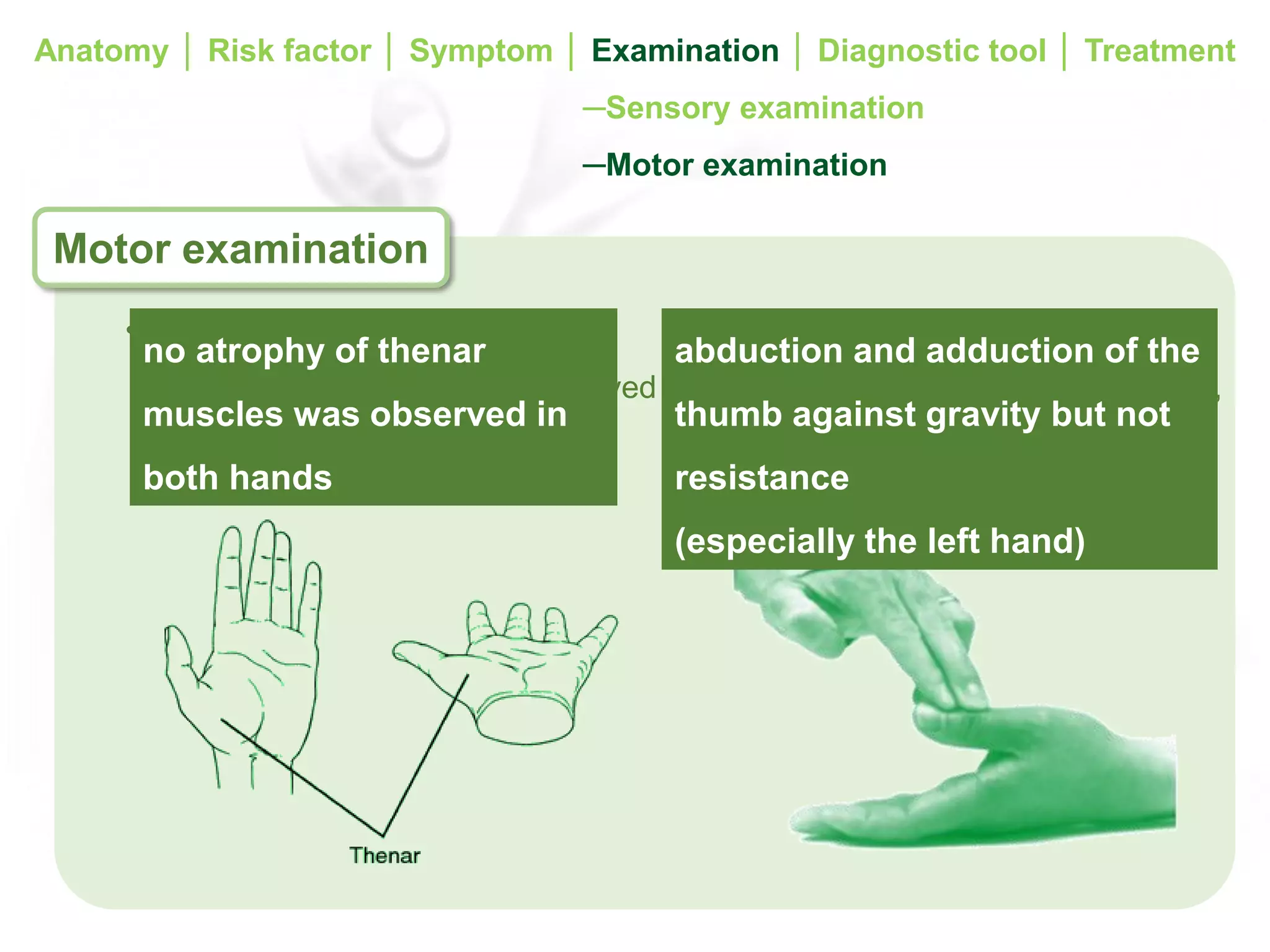 A case report of carpal tunnel syndrome | PDF