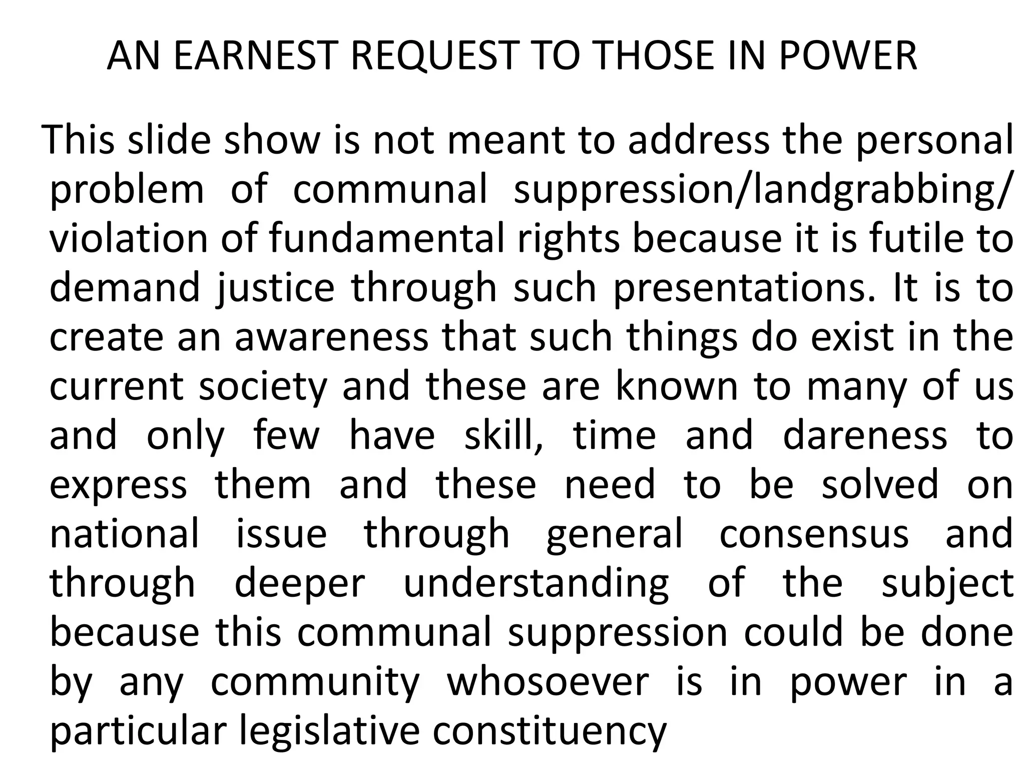 A case study violation fund right | PPT