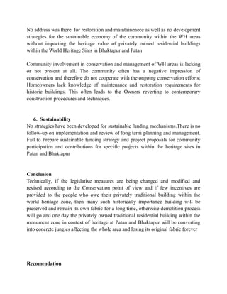 A case study in context of heritage in bhaktapur and patan | PDF