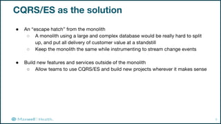 A Case Study in CQRS/ES | PPT
