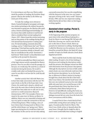 A Case Study Of An High School English Language Learner And His Reading ...