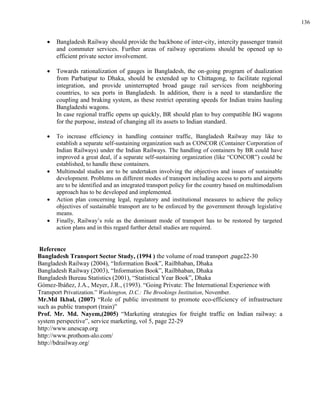 A case study of bangladesh railway | PDF