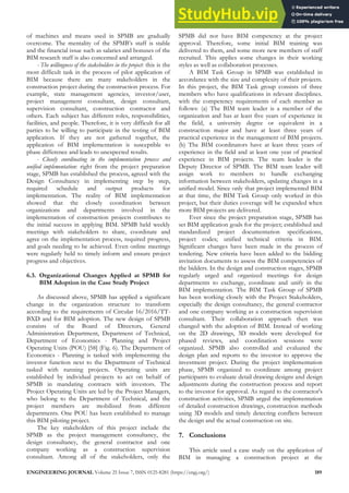 A Case Study Of BIM Application In A Public Construction Project ...