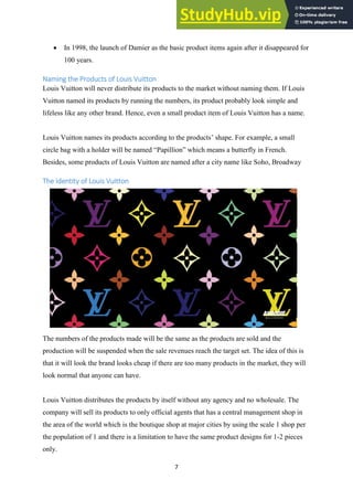 A Case Study Of Louis Vuitton | PDF