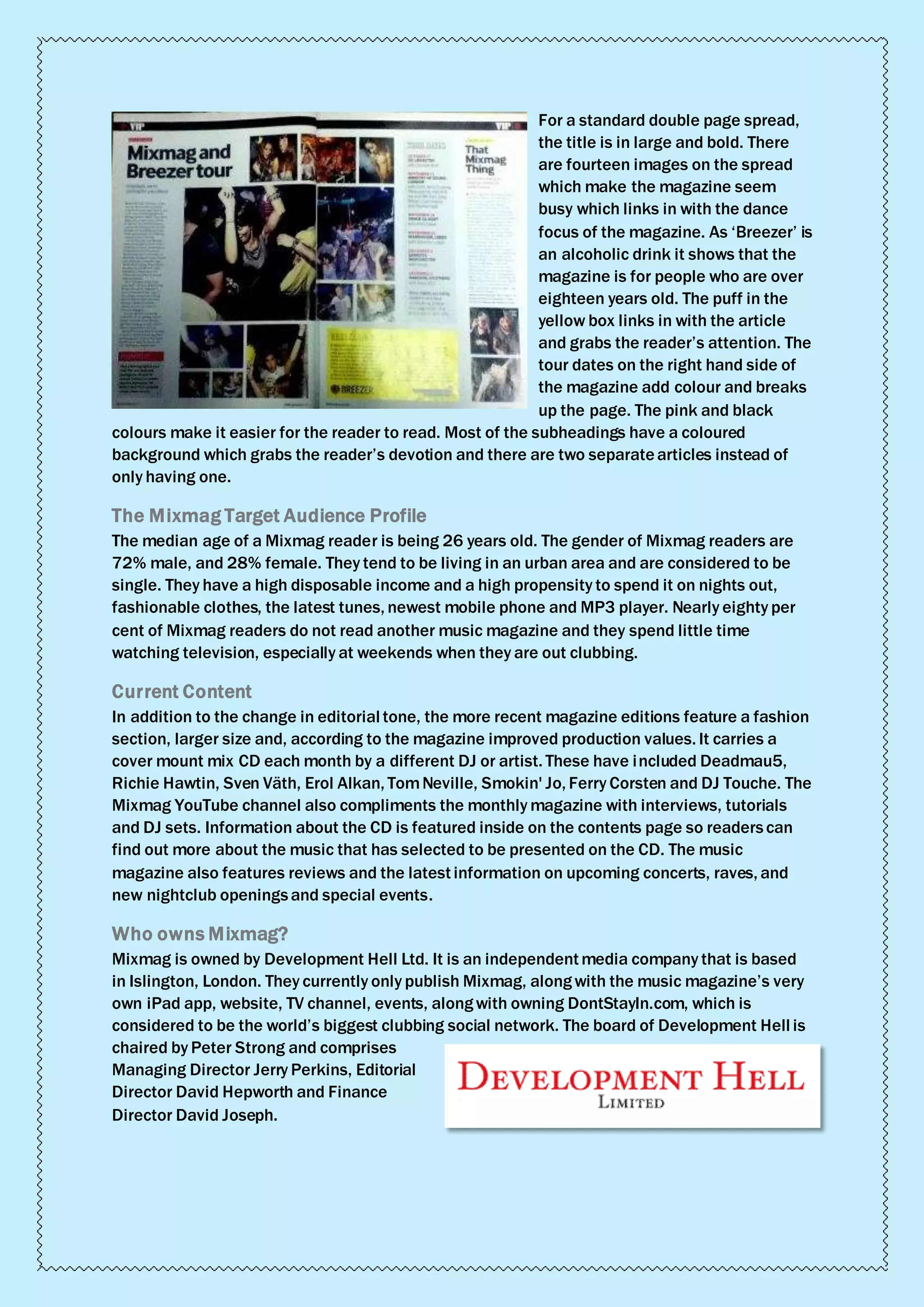 A Case Study of Mixmag | DOCX