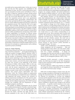 A CASE STUDY OF PROJECT AND STAKEHOLDER MANAGEMENT FAILURES LESSONS ...