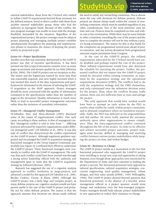 A CASE STUDY OF PROJECT AND STAKEHOLDER MANAGEMENT FAILURES LESSONS ...