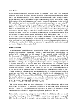 A case study of thinning of ng (natural gas) injection line in mp ...