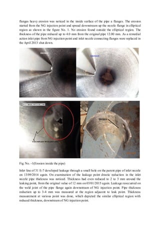 A case study of thinning of ng (natural gas) injection line in mp ...