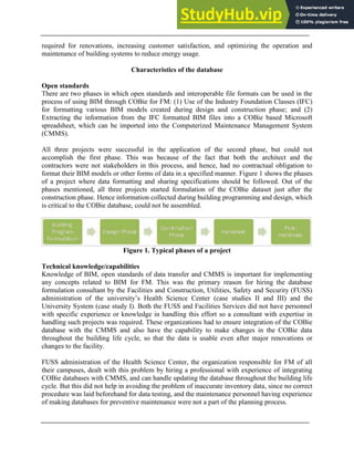 A Case Study Of Using BIM And COBie For Facility Management | PDF