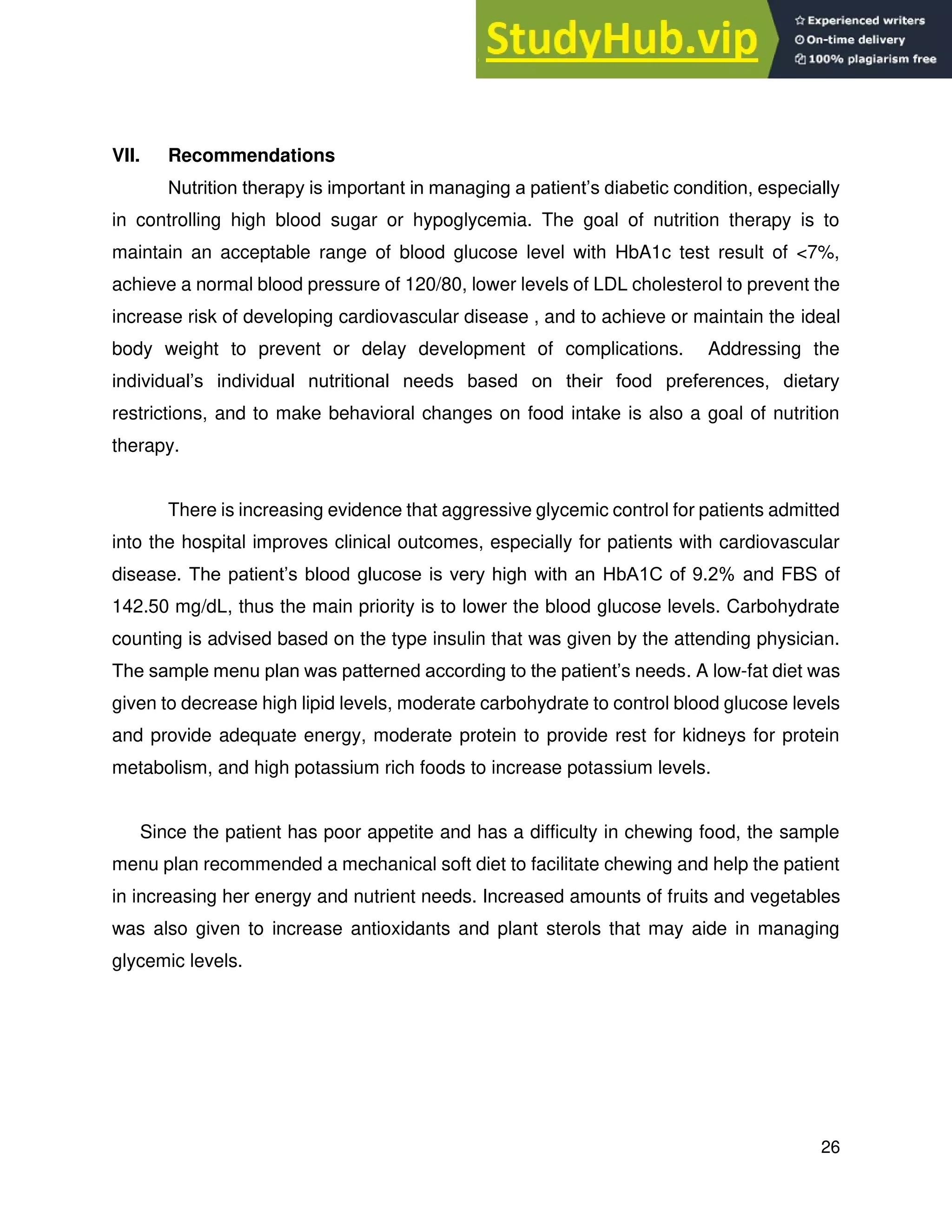 A Case Study On A 52-Year-Old Female Patient Diagnosed With Type II ...