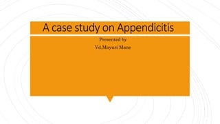 appendicitis | PPT