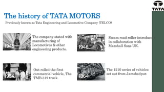 A case study on business turnaround of TATA Motors PV Segment | PPTX