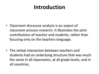 A case study on college english classroom discourse | PPT