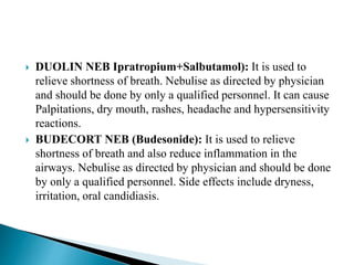 A case study on copd | PPTX