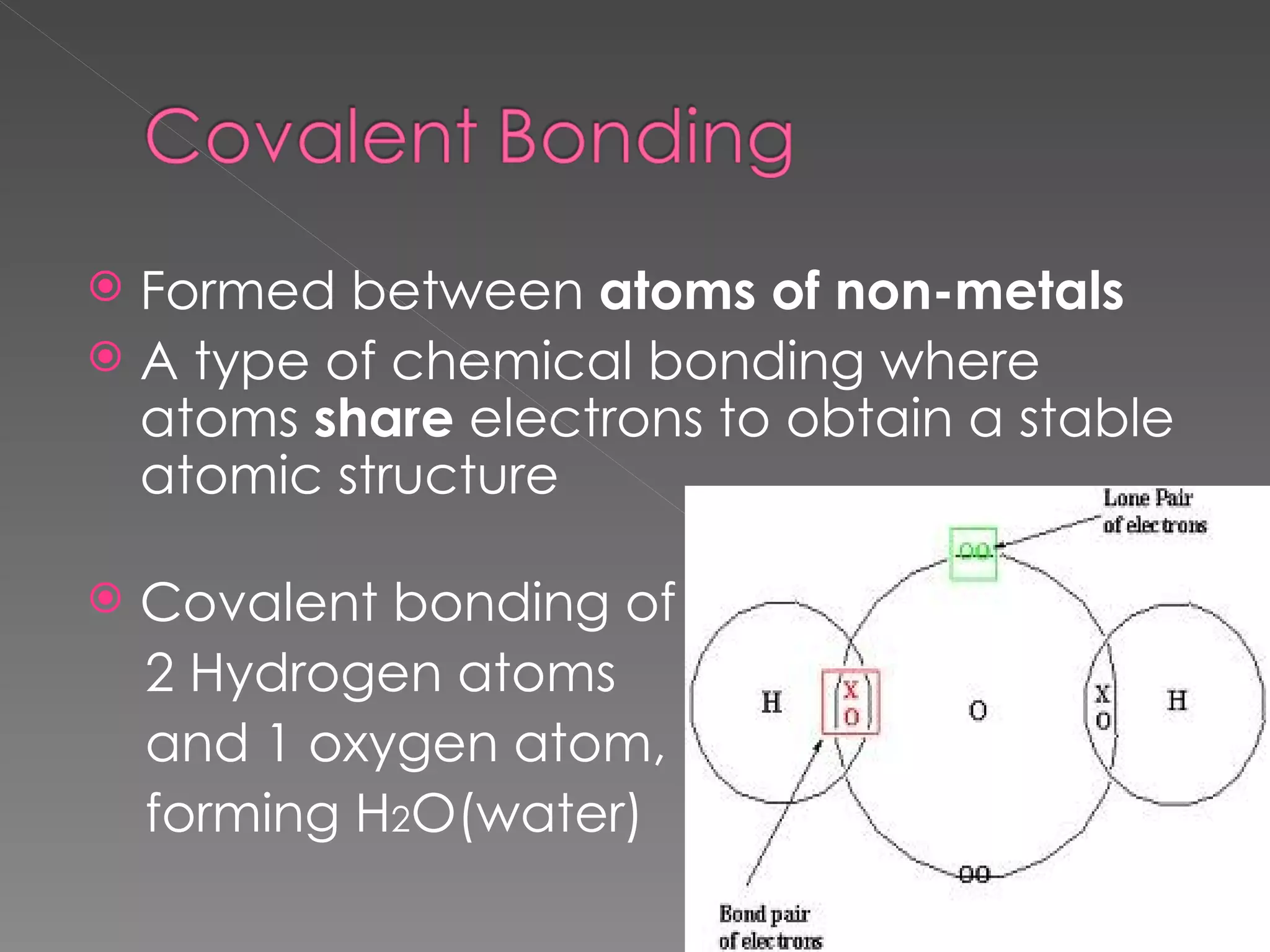 A case study on covalent bonding(ace) | PPT