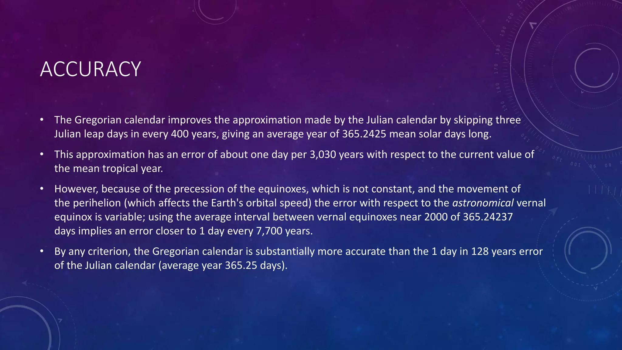 A case study on Gregorian Calendar | PPTX