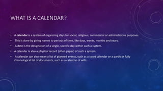 A case study on Gregorian Calendar | PPTX | Christianity | Religion ...