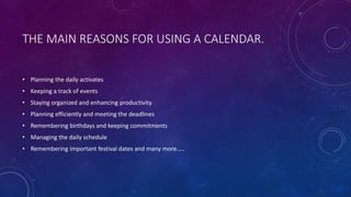 A case study on Gregorian Calendar | PPTX