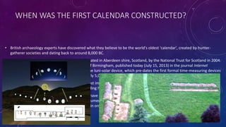 A case study on Gregorian Calendar | PPTX