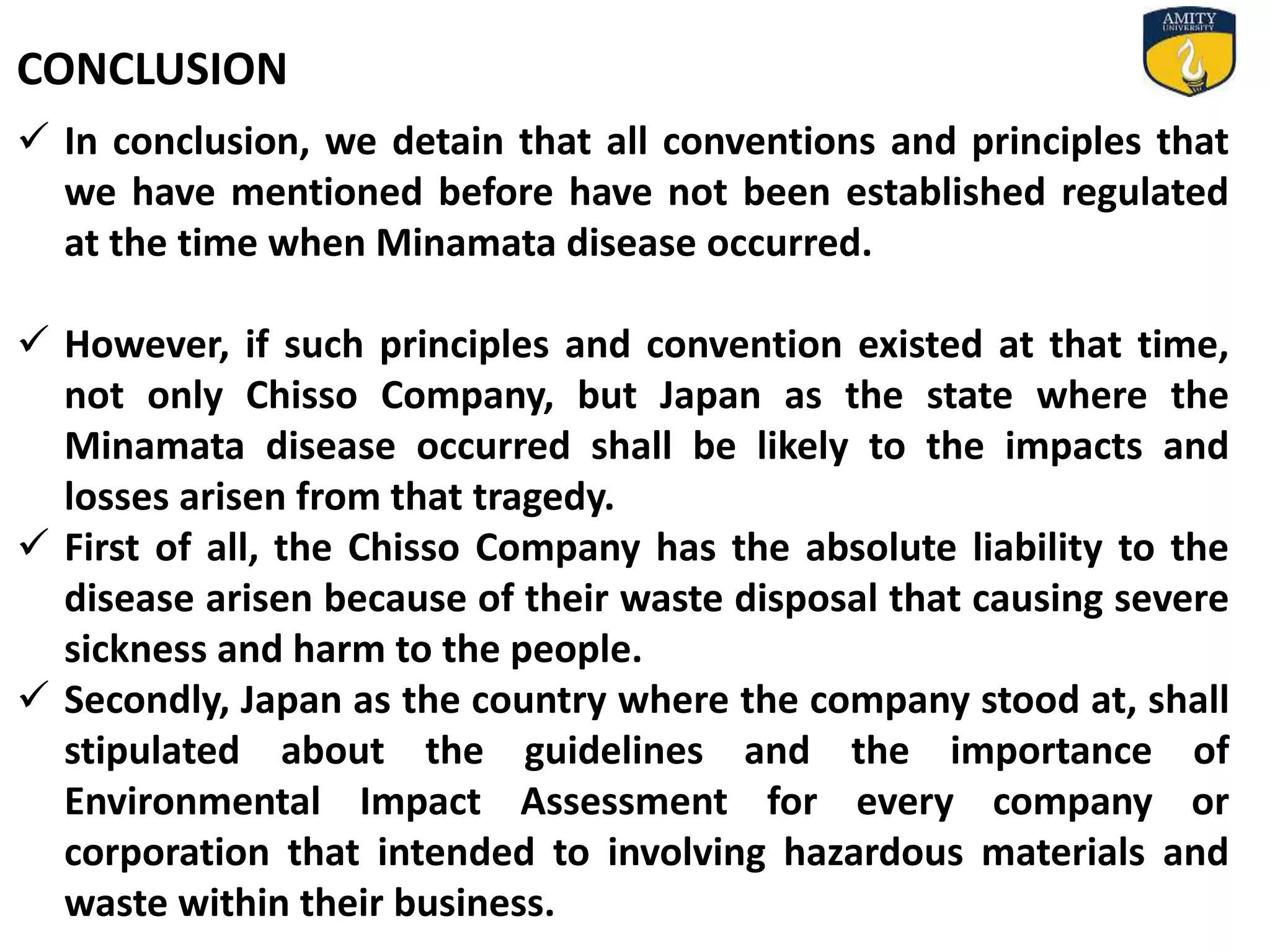 A case study on minamata disease-By Ritu Chauhan | PPTX