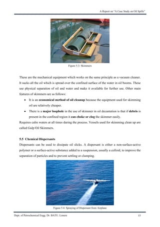 A Case Study on Oil Spills | PDF