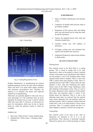 A case study on productivity improvement of wearing insert and cutting ...
