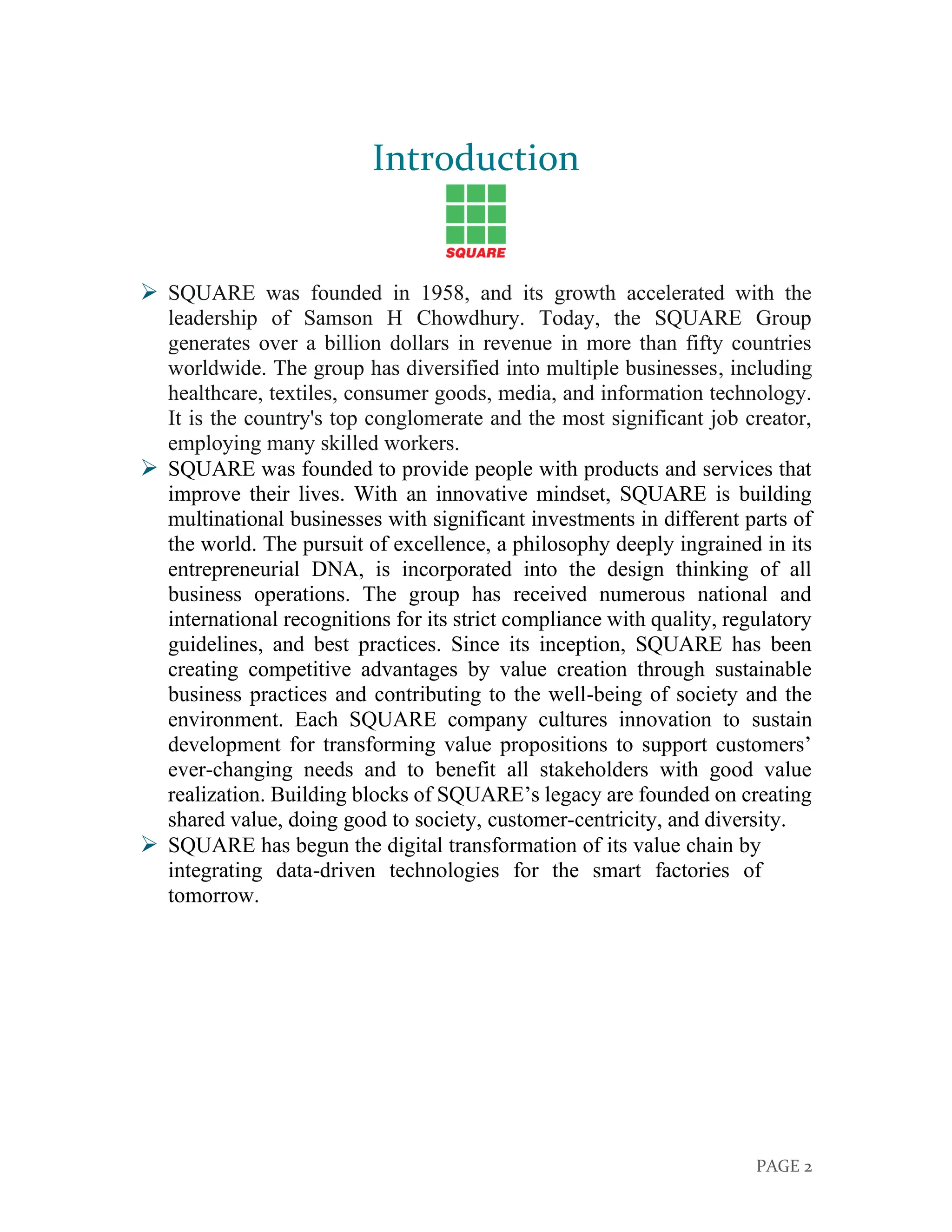 A Case Study On SQUARE GROUP Bangladesh.pdf