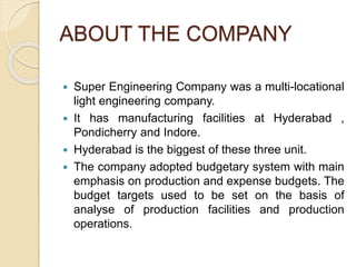 A CASE STUDY ON SUPER ENGINEERING COMPANY.pptx