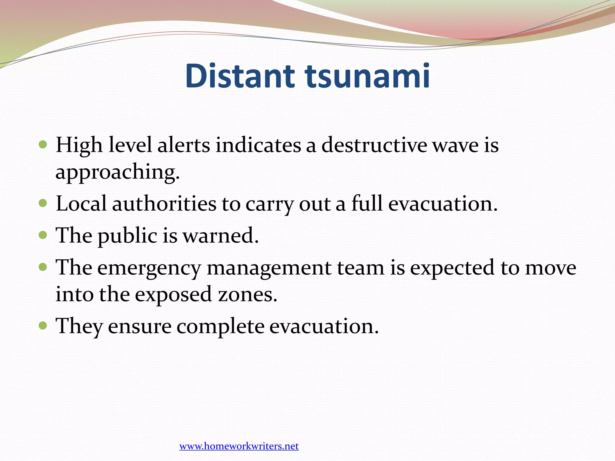 A case study on tsunami preparedness in hawaii | PPTX