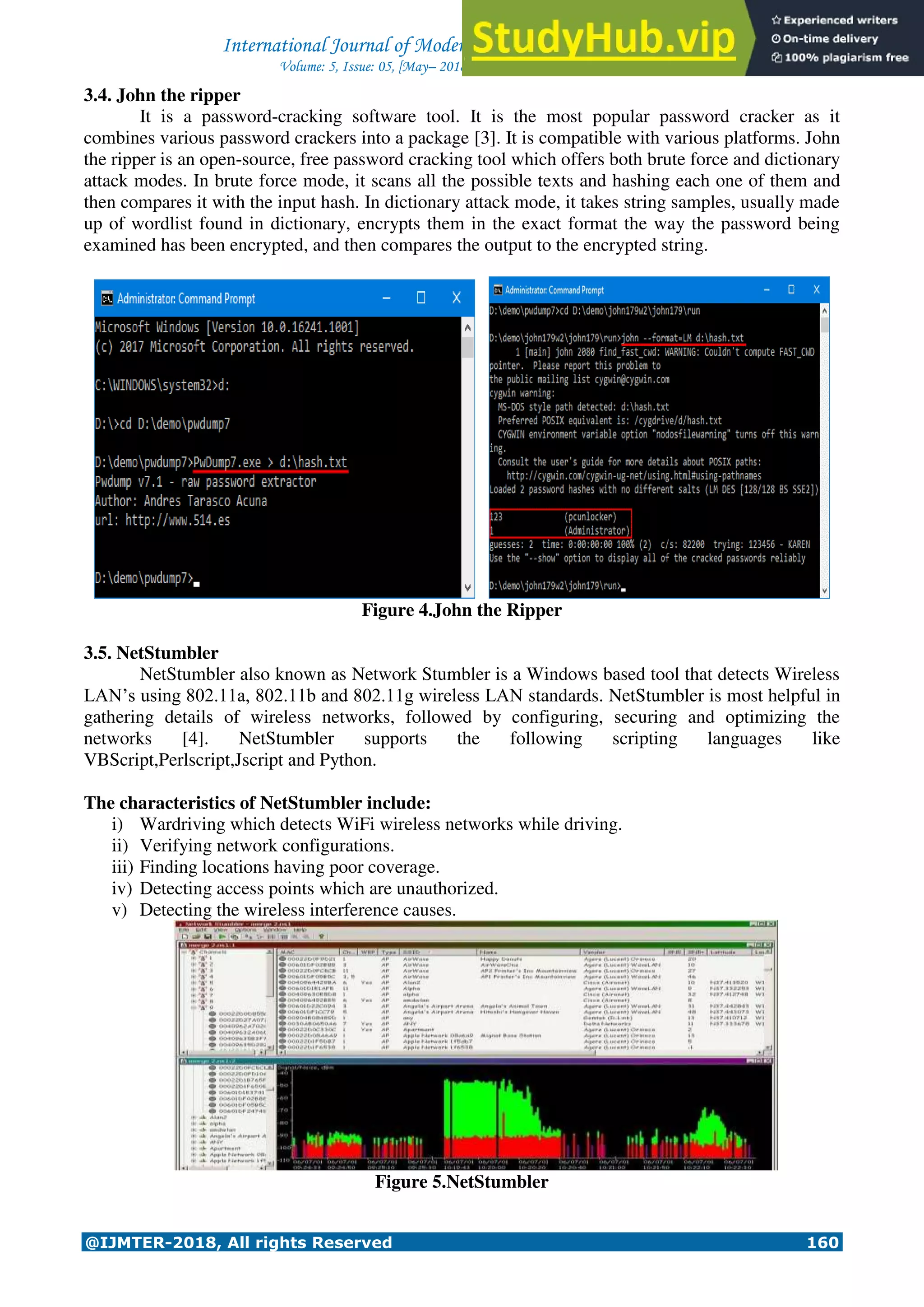 A CASE STUDY ON VARIOUS NETWORK SECURITY TOOLS | PDF