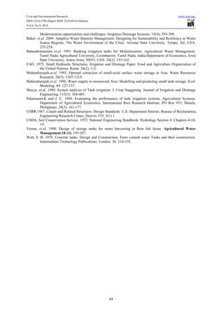 A case study on water storage tank design, constrution, operation and ...